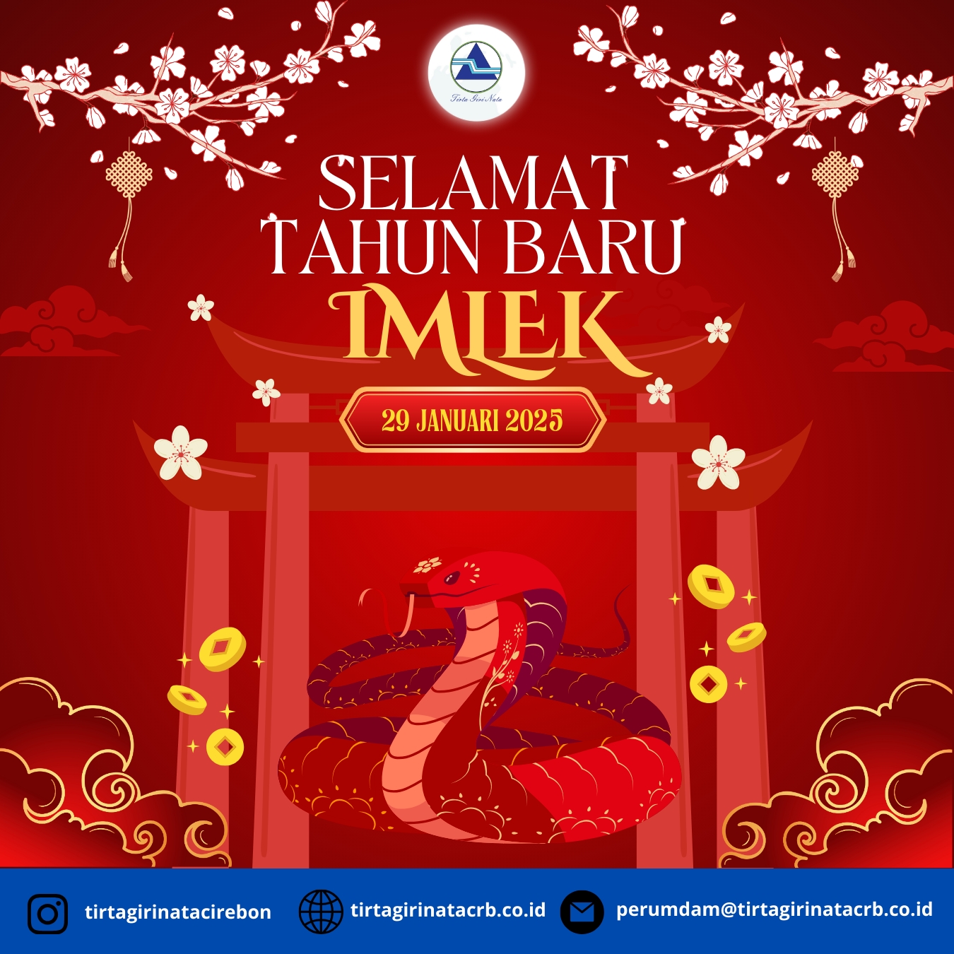 Selamat Tahun Baru Imlek 2025 - Tirta Giri Nata